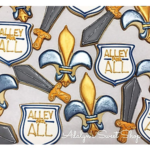 Sword Cookie Cutter 5" Made in USA by Ann Clark