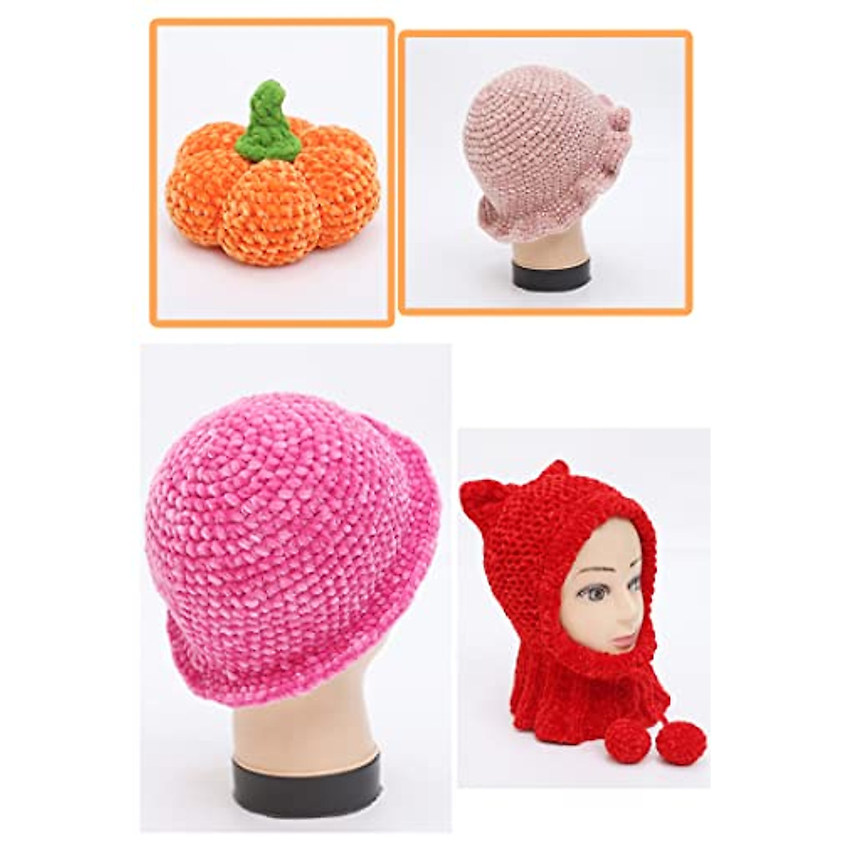 2x100gr Soft Velvet Chenille Blanket Yarn for Crocheting and Knitting Crochet Amigurumi Yarn Super Bulky (Yellow)