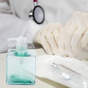 YARNOW Lotion Dispenser Bottle Hand Soap Bottle Clear Soap Dispenser Hand Lotion Dispenser Liquid Pump Jar Travel Lotion Bottle