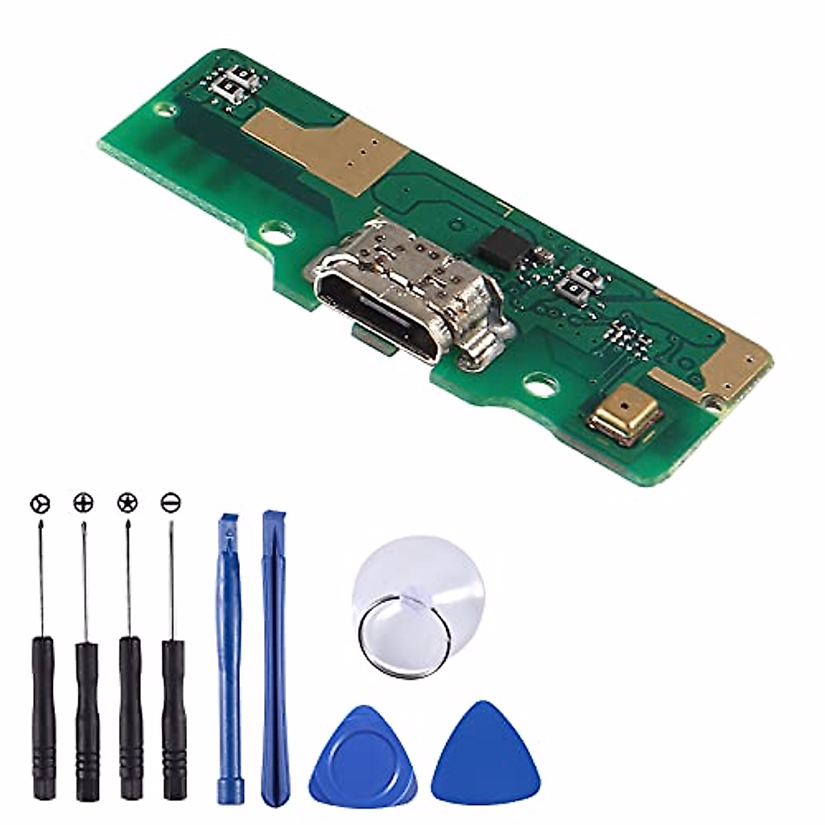 USB Charging Port Charging Port Flex Cable Replacement for Samsung Galaxy Tab A 8.0 2019 SM-T290 USB Charger Dock Connector incl Tools