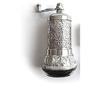 Pepper Mill, Spice and Coffee Mill,anadolu turkısh coffe grinder,Premium Grinder & Casting Best Carving Metal grinder-, 4.2"