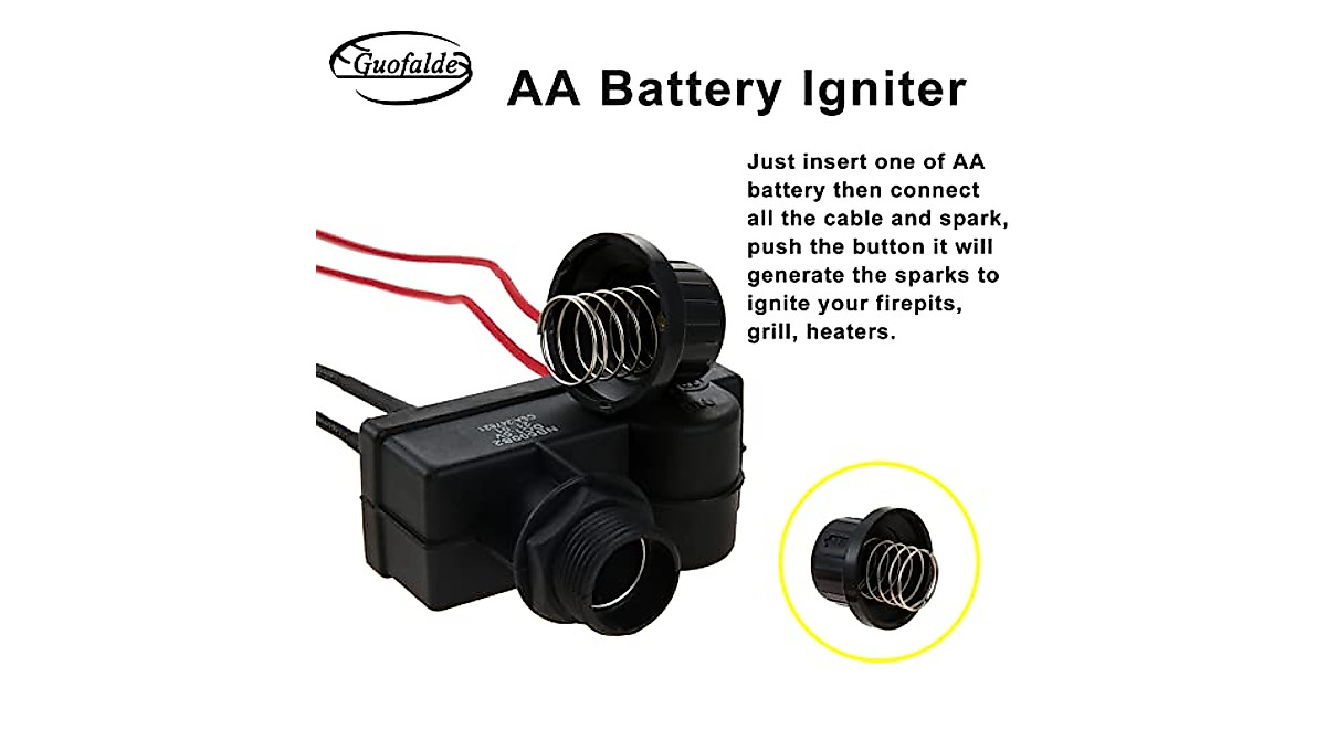 GUOFALDE Grill Igniter: Easy Push Button Ignition System