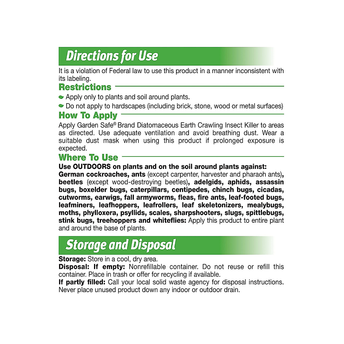 Garden Safe Insect Killer + Garden Safe Slug & Snail Bait