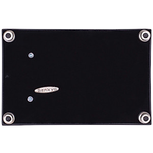 Cottage Garden Baptized in Name of Father Son Matte Black Jewelry Music Box Plays Amazing Grace