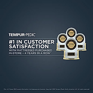 Tempur-Pedic TEMPUR-ProAdapt 12-Inch Firm Cooling Foam Mattress, California King, Made in USA, 10 Year Warranty