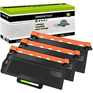 GREENCYCLE TN850 Toner Cartridge Replacement Compatible for Brother DCP-L5500DN/L5600DN/L5650DN HL-L6200DW/L6200DWT/L5200DWT/L5200DW/L5100DN/L5000D MFC-L5850DW/L5900DW Printer (Black,3 Pack)