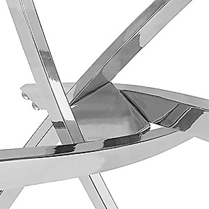 NIERN Glass Dining Table Set for 4, Modern 5-Piece Rectangular Kitchen Table Set with 4 upholstered high-Back Chairs for Kitchen Dining Room (White Table with White Chair)