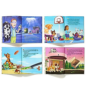 PAW Patrol Little Golden Book Library (PAW Patrol): Itty-Bitty Kitty Rescue; Puppy Birthday!; Pirate Pups; All-Star Pups!; Jurassic Bark!