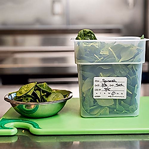 National Checking Co. National Checking Self Life Use By Dissolvable Label - 2 in. x 3 in.