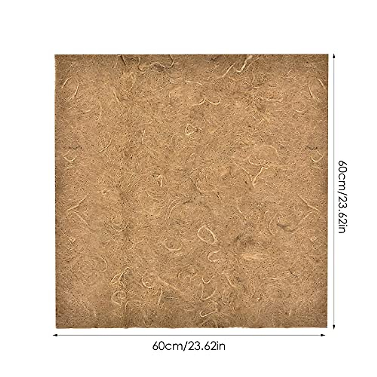 Worm Blanket, Worm Bin Blankets, Worm Composter, Compost Tumbler Worm, Farm Kit Worm Bin Bag Garden Compost Bin Worm Jute Fibre for Compost Bin, Jute Fibre for Compost Bin, Compost Tumbler