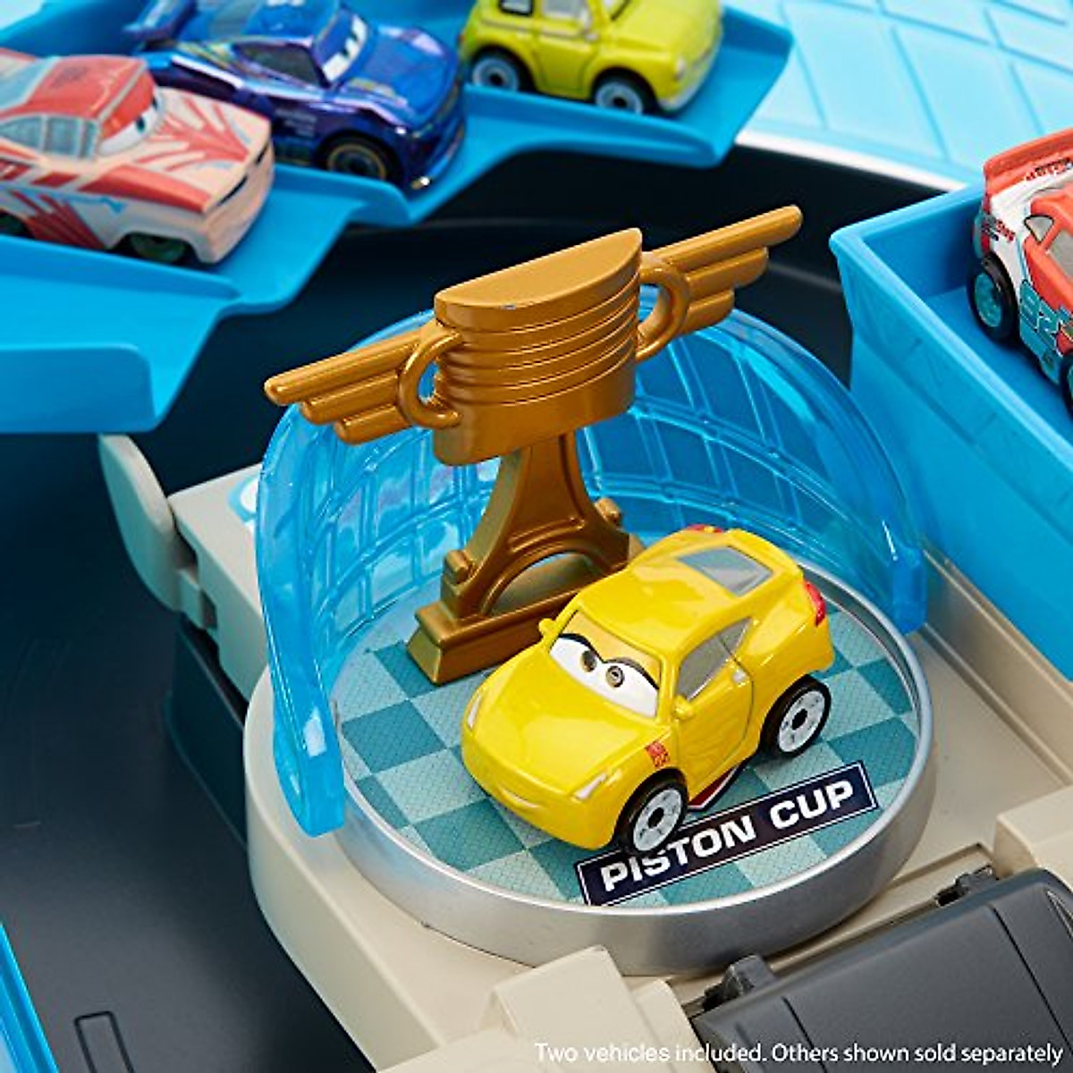 Disney Pixar Cars Mini Racers Rollin' Raceway Playset