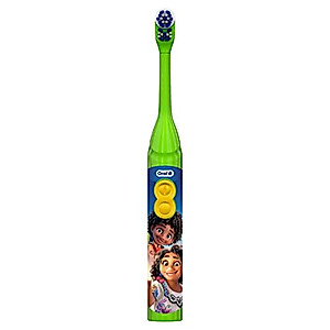 Oral-B Kid's Battery Toothbrush Featuring Disney's Encanto, Soft Bristles, for Kids 3+