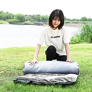 Favorland Sleeping Bag and Camping Sleeping Cot Pad Lightweight Durable for Hiking Backpacking Traveling with Compression Sack