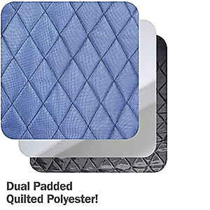 25 Gallon Quilted Moving and Storage Bag. 22" x 10" x 8". Moving Bag with Reinforced Handles and Zippers. Great for Moving and Storing Clothes, Art Supplies, School Supplies and More.