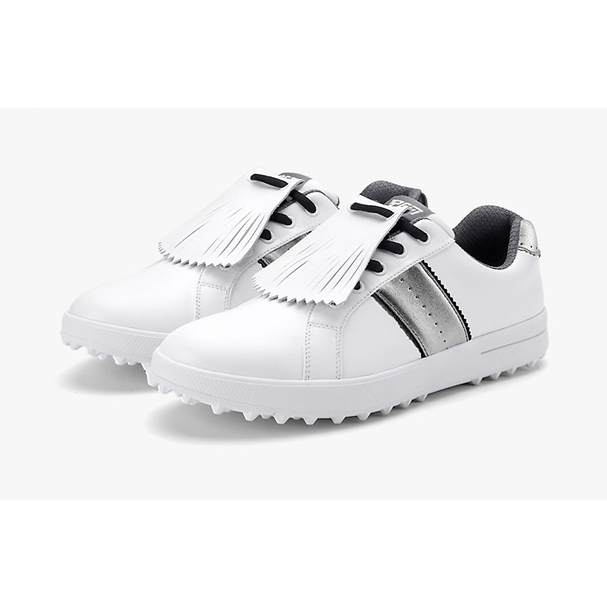 Ybberik Women's Golf Shoes Spikeless Breathable Grey