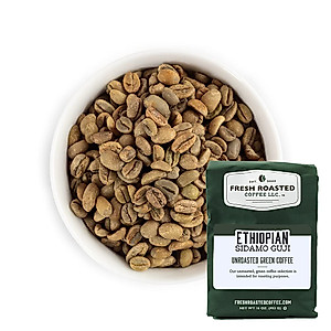 Fresh Roasted Coffee, Unroasted Adventurer Home Roasting Starter Kit, Kosher