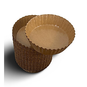 Solut 8 oz. Oven Safe Paper Baking Cup with Extruded Polymer Coating - 720/Case