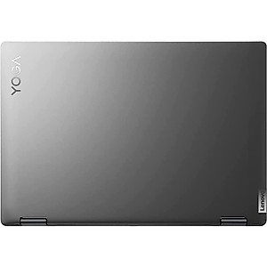 Lenovo 2022 Yoga 7i 2-in-1 360° 16" 2.5K Touchscreen Laptop, Intel Evo Platform Core i5 1240P, 8GB RAM, 512GB PCIe SSD, Intel Iris Xe Graphics, Backlit Keyboard, Win 11, Storm Grey, 32GB USB Card