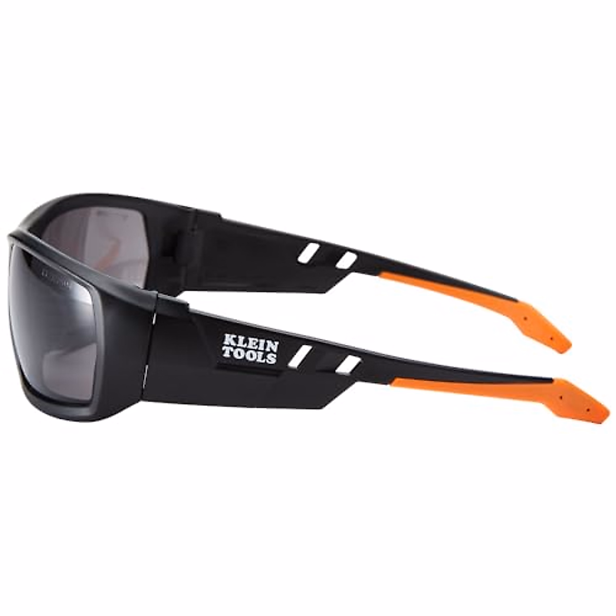 Klein Tools 60164 Safety Glasses, Professional PPE Protective Eyewear with Full Frame, Scratch Resistant and Anti-Fog, Gray Lens