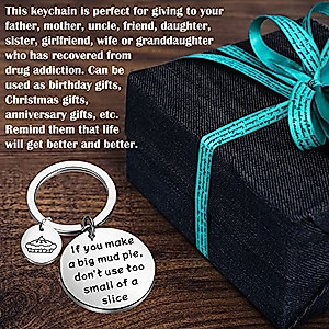 ITYSL Inspired Keychain Netflix Show Gift Comedy Lover Gift TV Show Fans Gift (make a big mud pie)