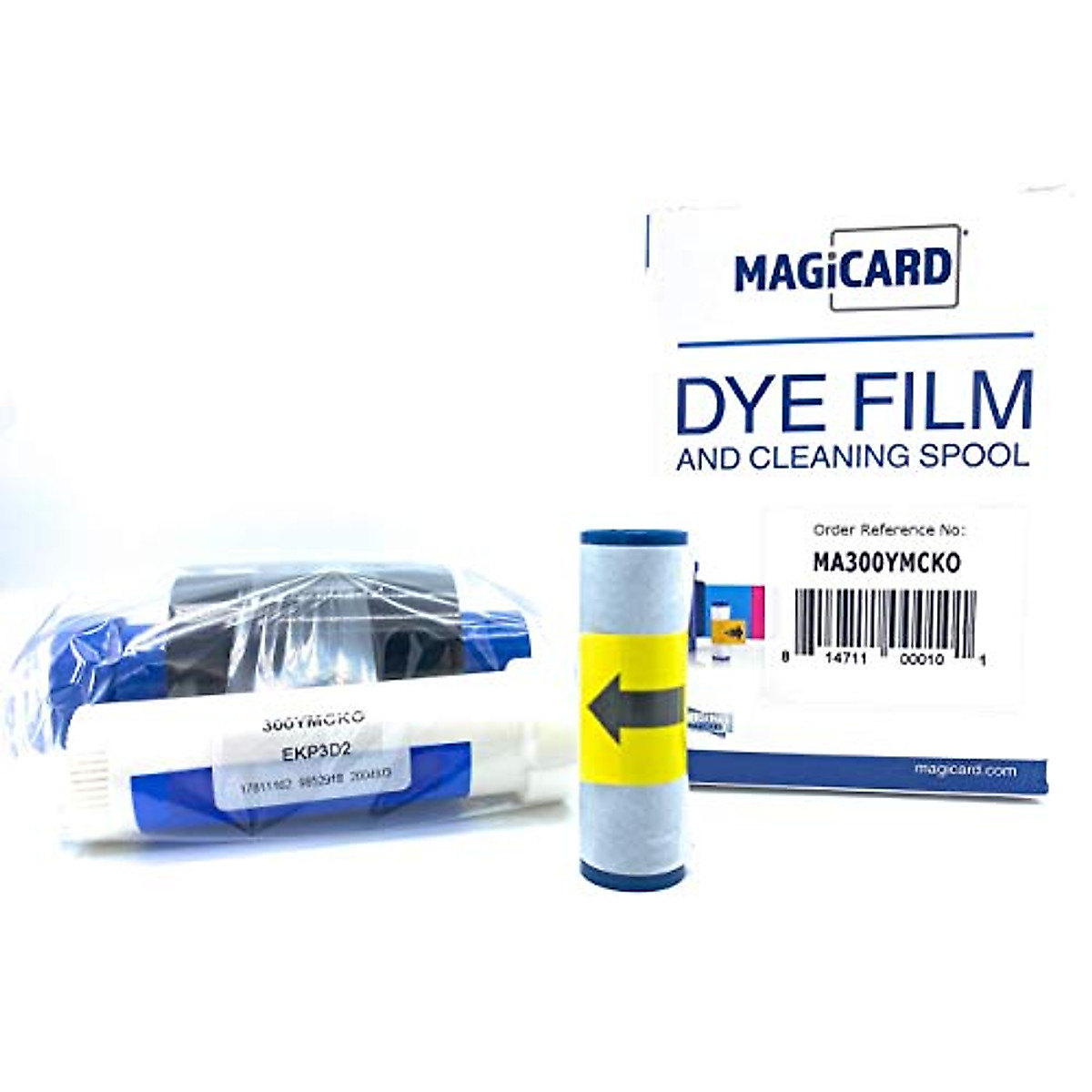 Magicard MA300YMCKO Color Ribbon Kit (YMCKO, 300 Prints) for Enduro, Rio Pro, and Pronto Series Card Printers Straight from Manufacturer