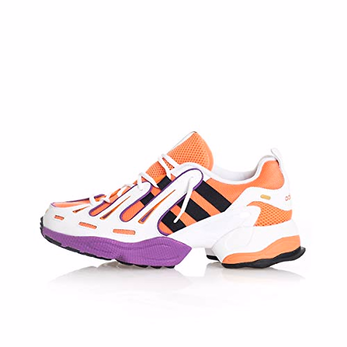adidas - EQT Gazelle - EE7743 - Color: Orange-Violet-White - Size: 9.5