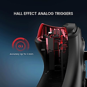 GameSir G7 HE Wired Xbox Controller, Officially Licensed Controller for Xbox Series X|S, Xbox One, Windows 10|11, PC, Video Game Controller with Hall Effect Sticks (Black)