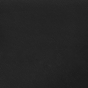 vidaXL Pocket Spring Bed Mattress Black 53.9"x74.8"x7.9" Full Faux Leather