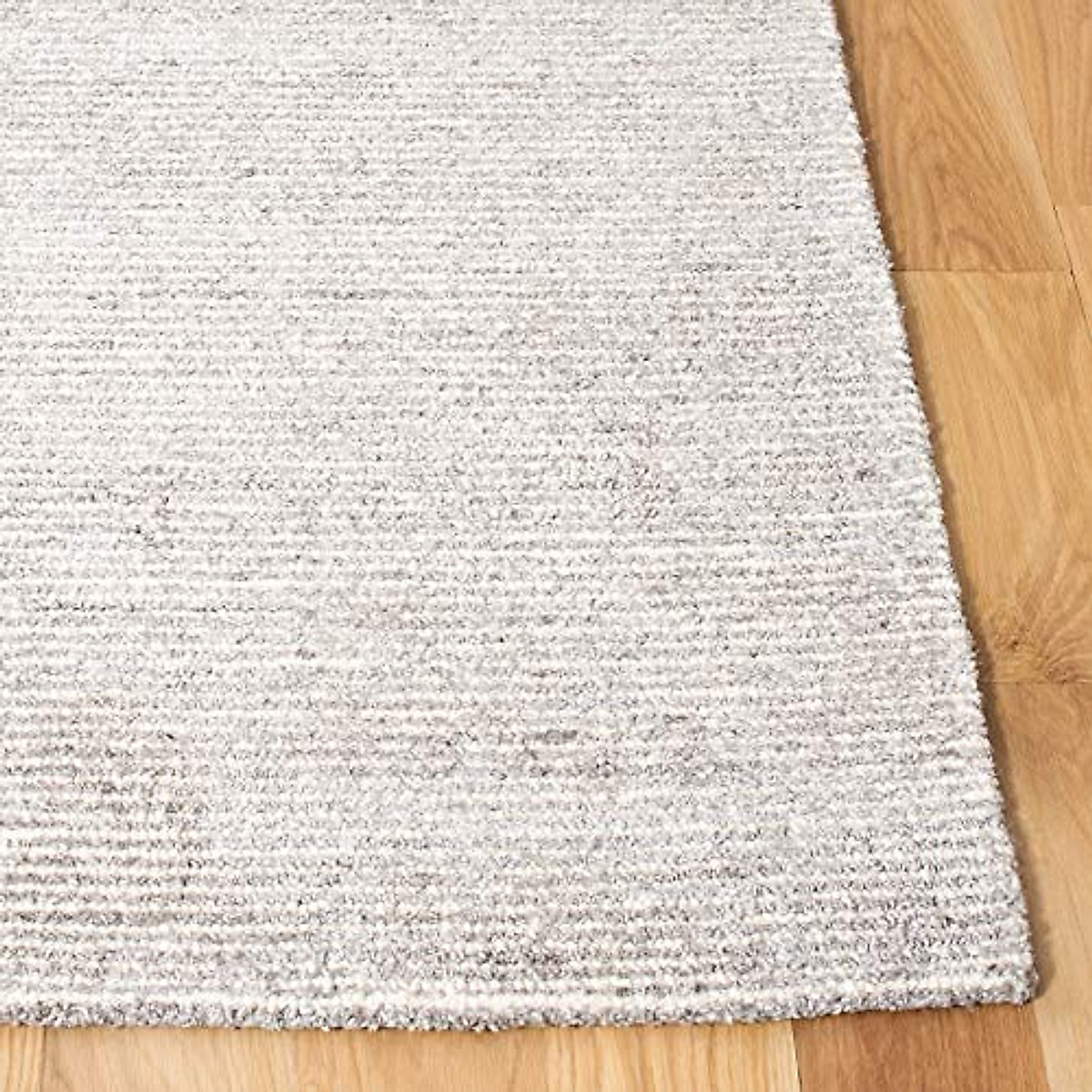 SAFAVIEH Himalaya Collection 8' x 10' Grey HIM153F Handmade Premium Wool & Viscose Area Rug