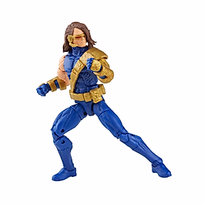 Marvel Hasbro Legends Series 6-inch Scale Action Figure Toy ’s Cyclops, Premium Design, 1 Figure, and 1 Build-A-Figure Part
