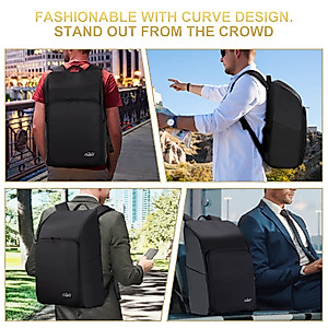 Teavas Bartender Traveling Backpack and mixology Bartender Tool Kits with Bamboo Stand | 25 Pieces of Cocktail Shaker Set with Recipe menu | Barware Present Gift