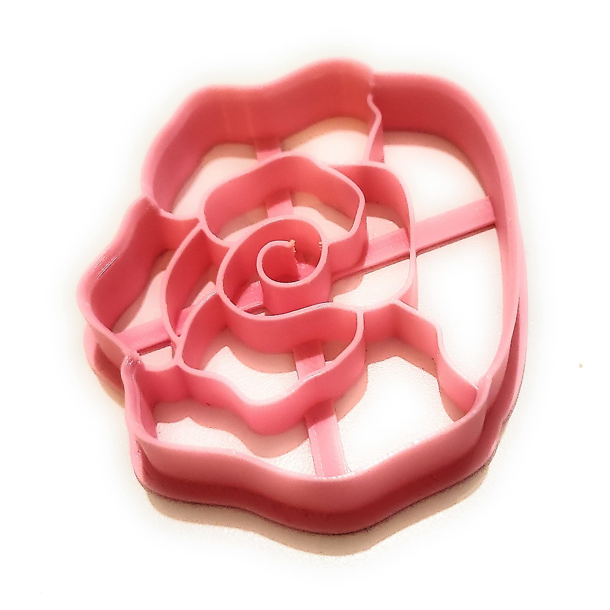 T3D Cookie Cutters Rose Flower Cookie Cutter, Suitable for Cakes Biscuit and Fondant Cookie Mold for Homemade Treats