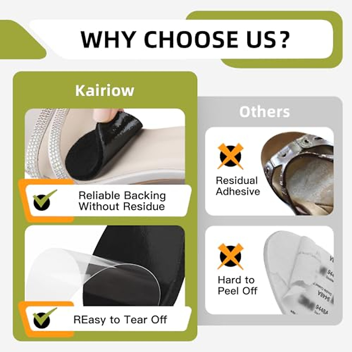 20-Pack Metatarsal Foot Pads for Pain Relief and Neuroma, Ball of Foot Cushions for Women and Men, 1/4” Thick, Support for The Forefoot and Sole, 10 Pairs