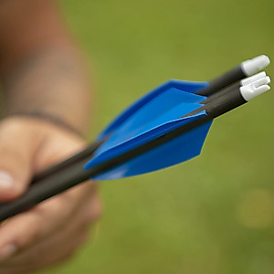 TAC Vanes 2.25" Driver Hybrid Vanes, White Vanes, Pack of 100, Vanes for Archery Bowhunting and Recreational Shooting