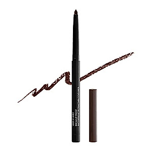 wet n wild Mega Last Breakup Proof Retractable Eyeliner - Waterproof 16-Hour Long-Lasting Wear, Cruelty-Free & Vegan - Dark Brown