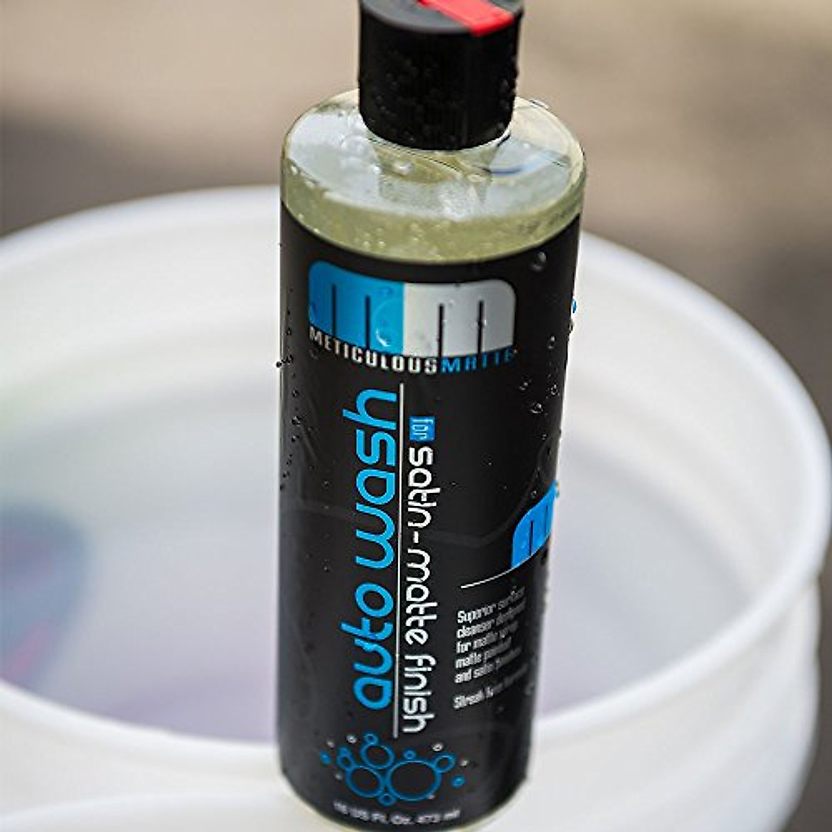 Chemical Guys CWS_995_16 Meticulous Matte Car Wash Soap (For Foam Cannons, Foam Guns or Bucket Washes) Safe for Satin & Matte Finish Paint, 16 fl oz, Fruity Bubble Gum Scent