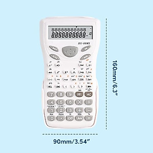 Portable Scientific Calculator 12 Digits Widescreen Multifunctional Exam Tool Students Function Calculator Professionals College Calculator