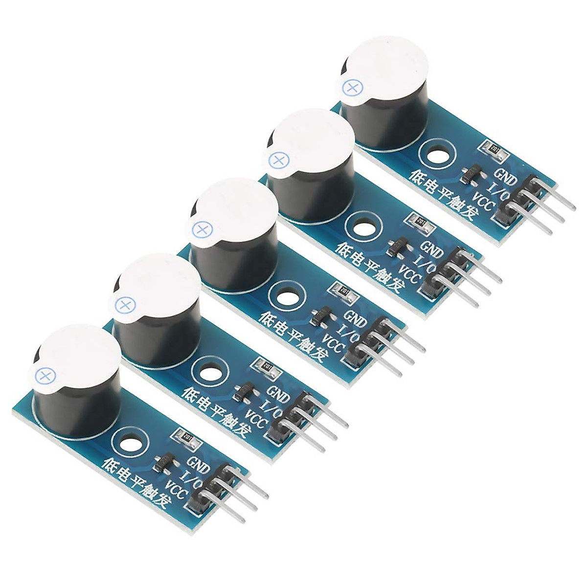 Active Buzzer Module 3 Wire System 3.3V-5V Buzzer Module with Internal Oscillation Source Light Industry Alarm Sounder