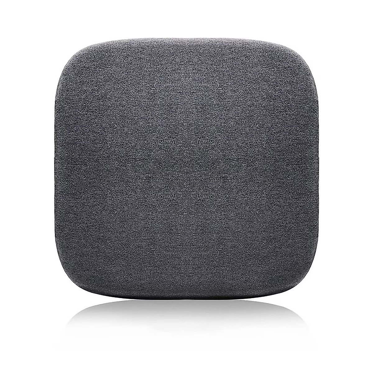 ZIBENE Stool Cushions Square 16 Inch, Seat Pads for Counter Stools, Dining Room Chair Cushions Non Slip Rubber Back, 4cm/1.6 in Thick Memory Foam Seat Cushion for Bar, Bistros, Café Dark Grey