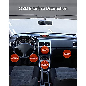 REDTIGER OBD Hardwire Kit Power Cable 10FT 12V-24V to 5V for Mirror Dash cams of The T27 and T700, Low Voltage Protection