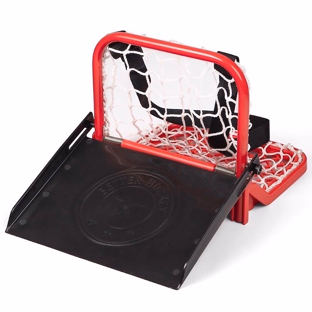 Better Hockey Extreme Pro Sauce Catcher - Saucer Pass Training Aid, Miniature Hockey Goal, Holds Up to 40 Pucks, Great Yard and Tailgating Fun, Easy to Carry