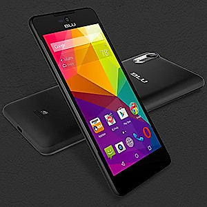 BLU Studio C 5+5 LTE Smartphone - GSM Unlocked - Black