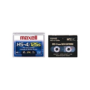 MAXELL 200025 4mm DDS-3 125m 12/24GB Tape Data Cartridge
