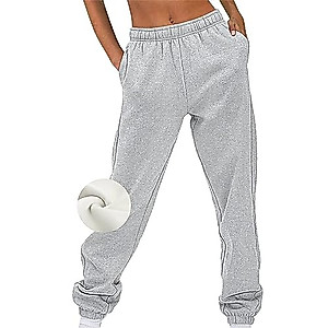 Chounliem Oversized Sweatpants Halloween Sweatpants Women Fall Outfits Sweatset Wide Leg Sweatpants Women White Wide Leg Fleece Sweatpants Women Ropa Baratas De 5 Dolares para Mujer 10 Under Deals