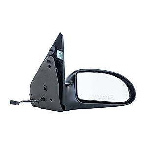 Dependable Direct Right Passenger Side Textured Power-Operated Non-Heated Non-Folding Door Mirror Compatible With USA Built Ford Focus (2000 2001 2002 2003 2004 2005 2006 2007) - FO1321180