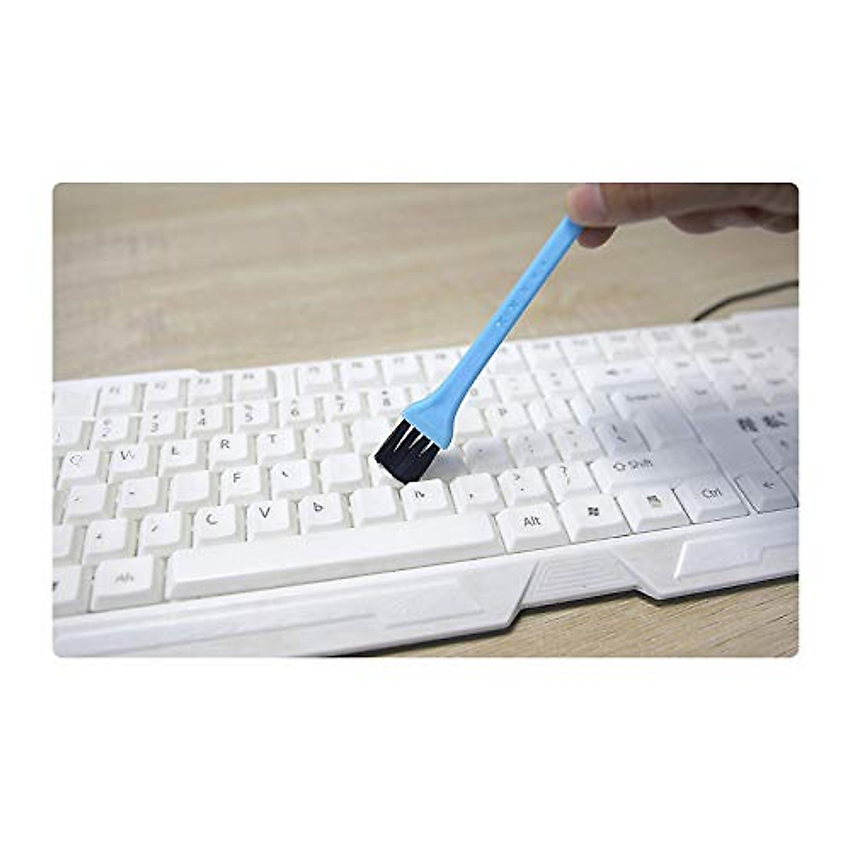 Small Soft Nylon Cleaning Brush Kit, Anti Static PCB Repair Tools for Electronics Mobile Phone Laptop Computer Keyboard Cleaner Brushes