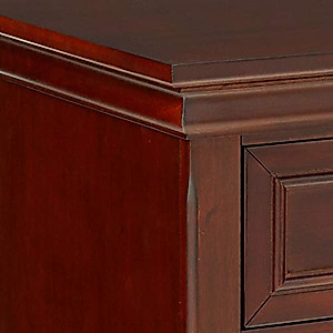 Homestyles Lafayette Nightstand, FURNITURE, Brown