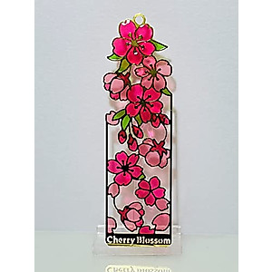 Stained-Glass Style Bookmark [SD] ( Cherry Blossom )