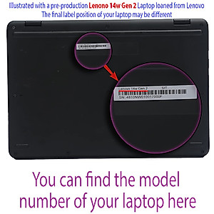 mCover Case Compatible for 2021~2022 14" Lenovo 14e Chromebook Gen 2 / 14w Windows Gen 2 Series non-2-in-1 Computers ONLY (NOT Fitting Any Other Lenovo Models) - Pink