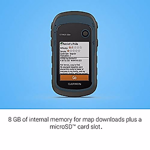 Garmin 010-02256-00 eTrex 22x, Rugged Handheld GPS Navigator, Black/Navy